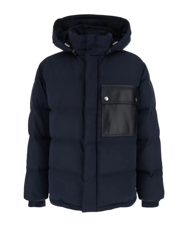 Bottega Veneta Padded Hooded Jacket - Black