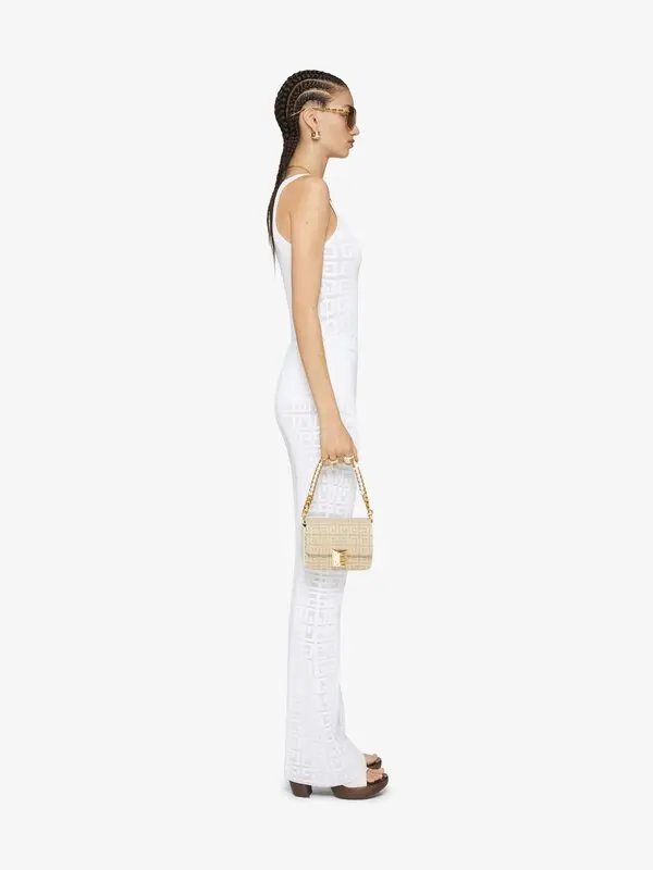 Givenchy Monogrammed Elastic Waistband Flare Trousers