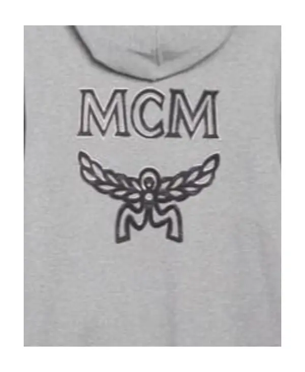Mcm Zip-up Hooded Jacket With Logo Print