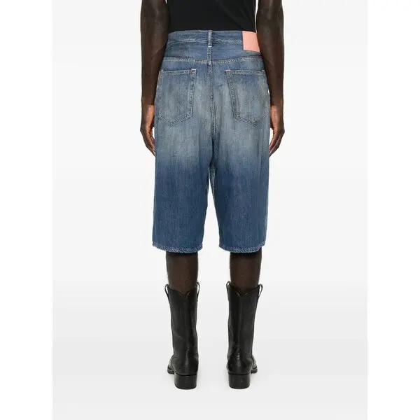 Acne Studios Loose Fit Denim Shorts
