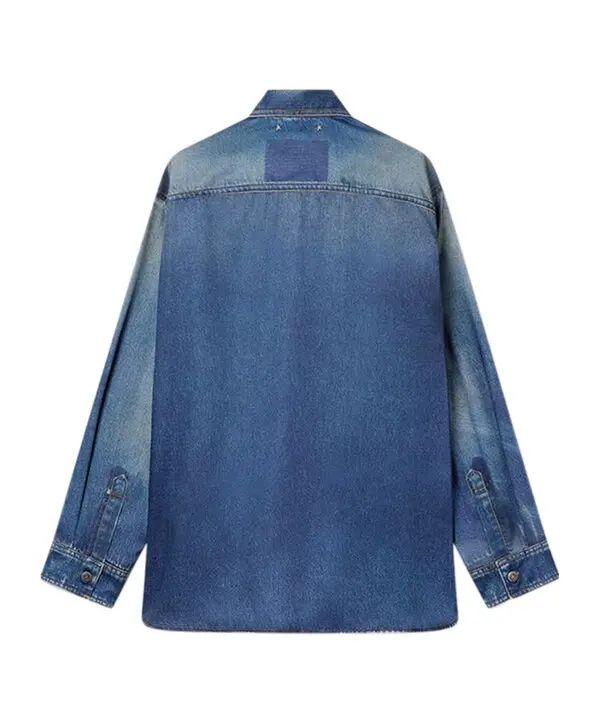 GOLDEN GOOSE Long Sleeved Denim Shirt
