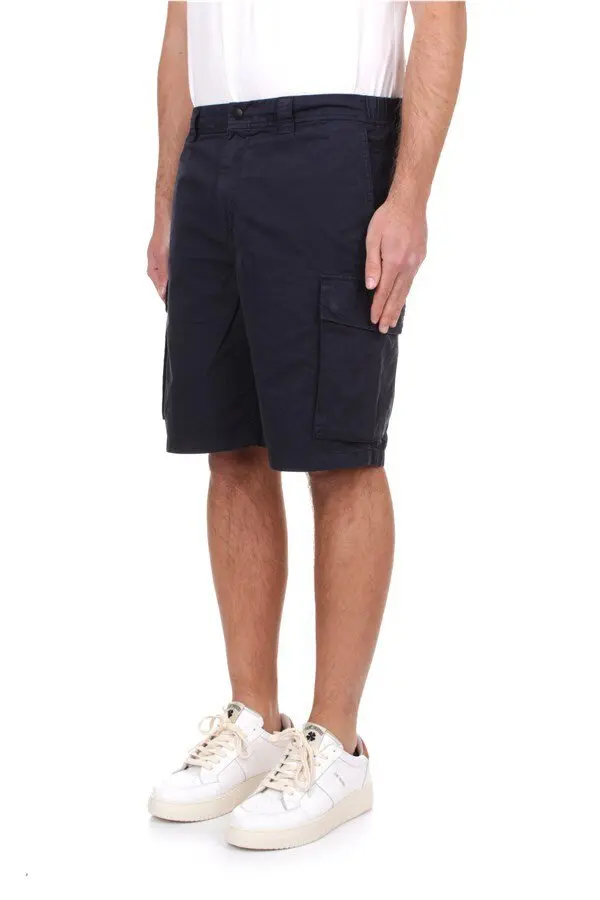 Woolrich Button Detailed Cargo Shorts - Black