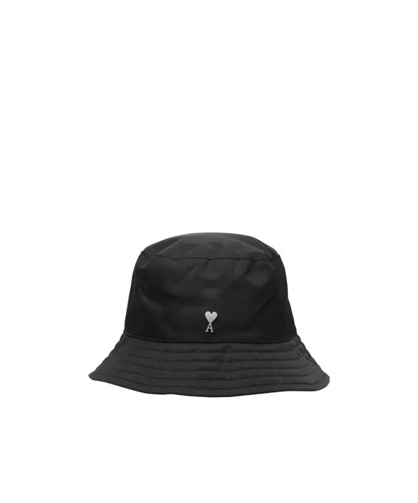 Ami De Coeur Stud Bucket Hat - Black