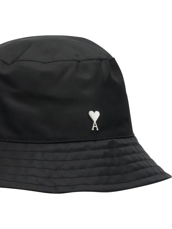 AMI Paris De Coeur Stud Bucket Hat