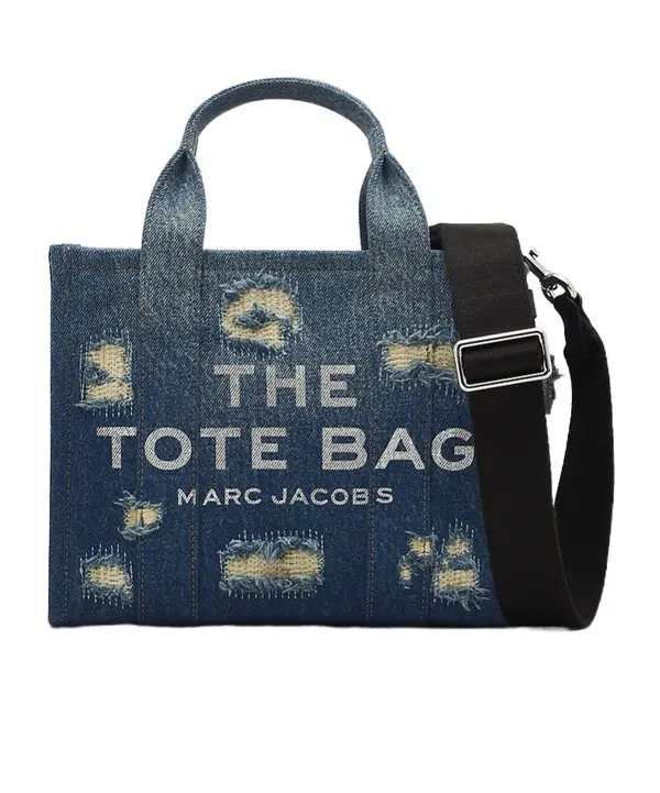 Marc Jacobs The Rip And Repair Denim Tote Bag - Blue