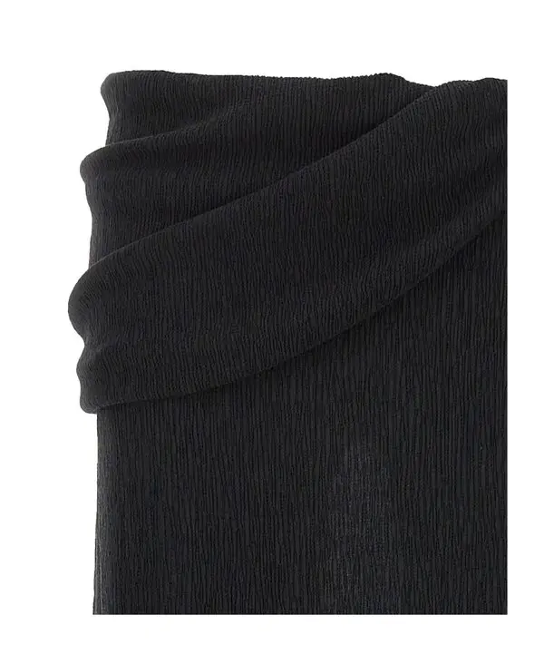 Magda Butrym Asymmetrical Maxi Skirt With Pearl Embellishments