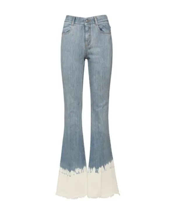 Stella McCartney Flared Tie-dye Jeans