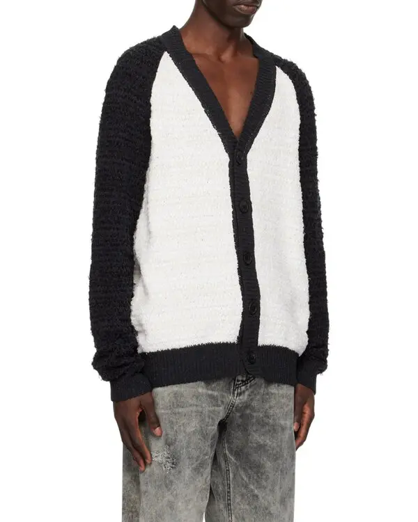 Balmain Two-toned Knit Cardigan