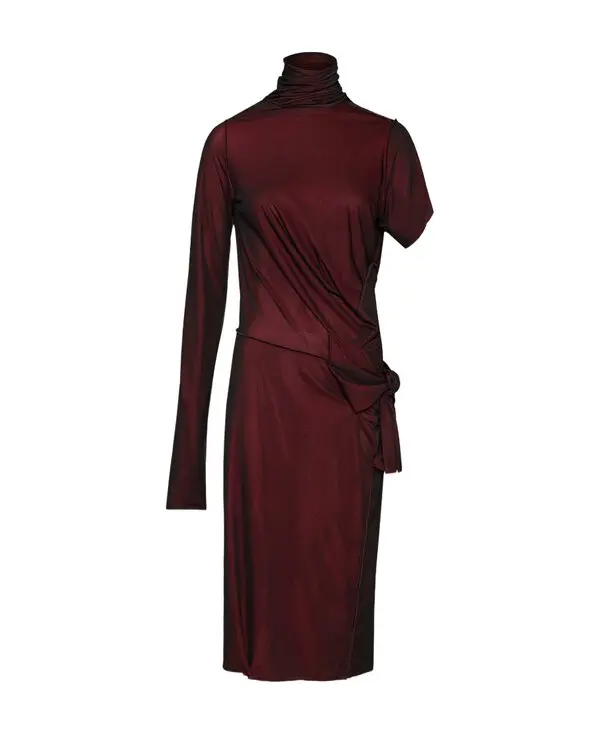 MAISON MARGIELA Asymmetrical Sleeve Dress