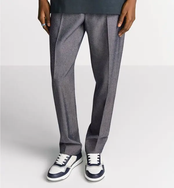 Dior Tailored Logo Patch Elasticated-waist Track Pants