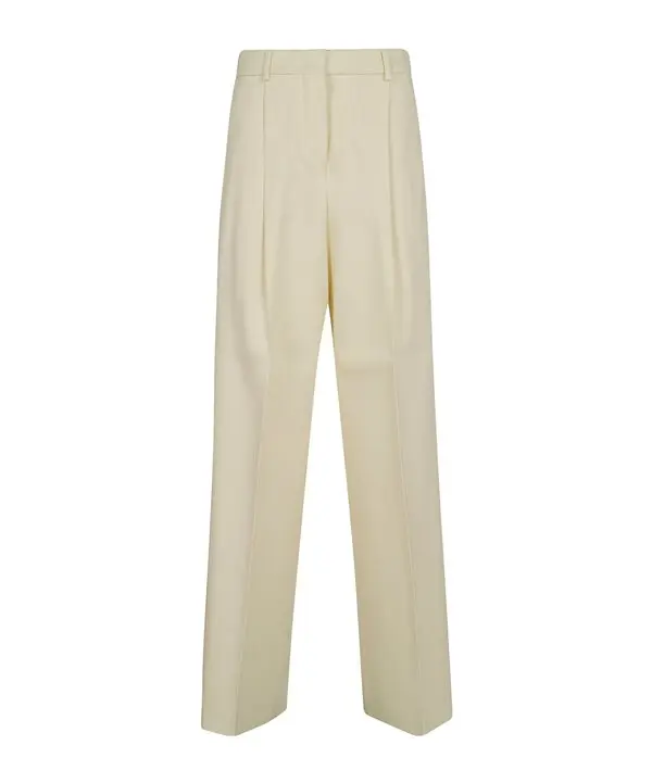 Sportmax High Waist Straight Leg Pants