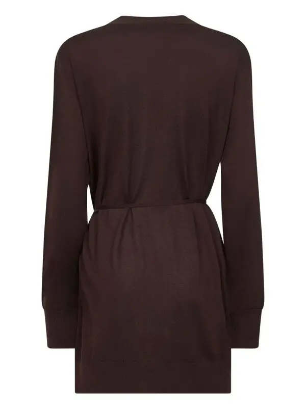 Dries Van Noten Single-breasted Printed Cardigan - Black