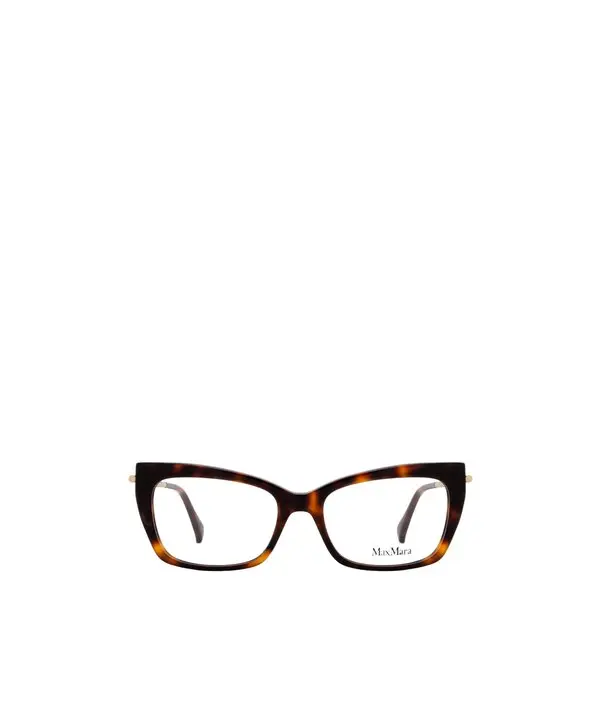 Max Mara Cat Eye Full Rim Eyeglasses - Black