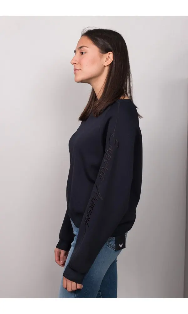 Emporio Armani Round Neck Knitted Sweater