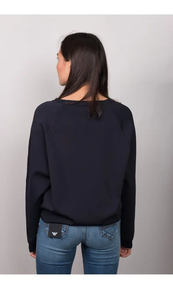 Emporio Armani Round Neck Knitted Sweater