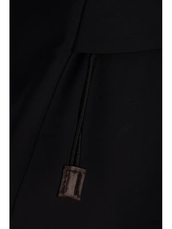 Prada Belted Straight-leg Trousers