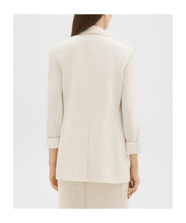 Theory Crepe Single-breasted Blazer