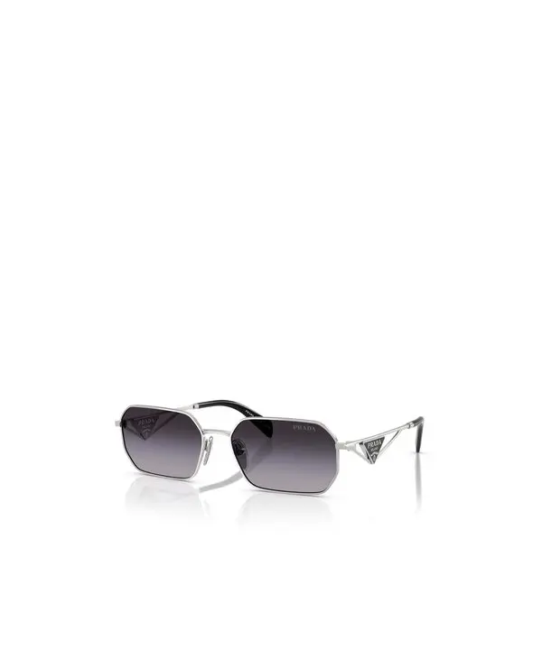 Prada Octagon Frame Sunglasses - Gray