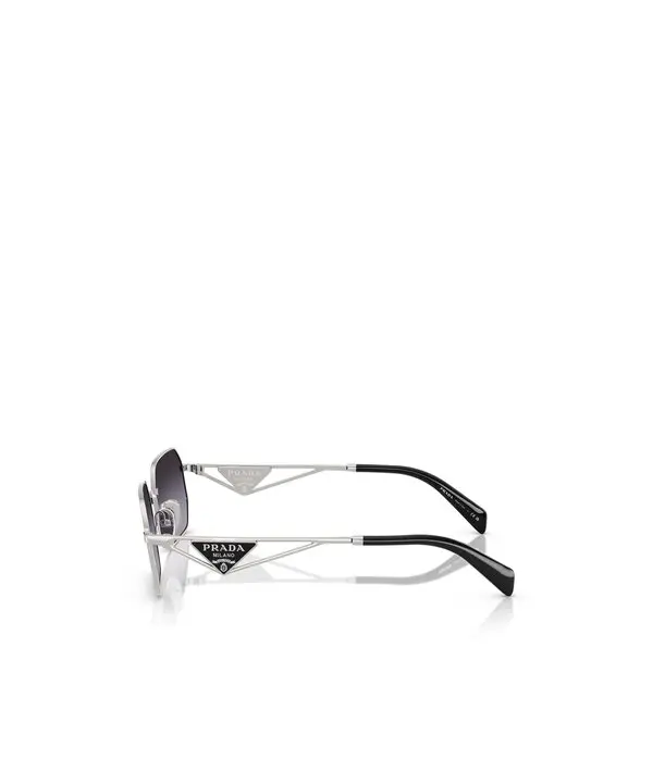 Prada Octagon Frame Sunglasses - Gray