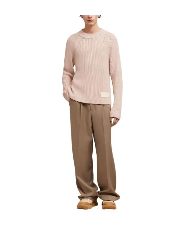 AMI Paris Crewneck Knitted Jumper