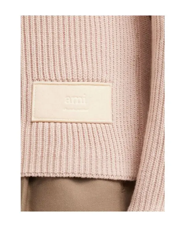 AMI Paris Crewneck Knitted Jumper
