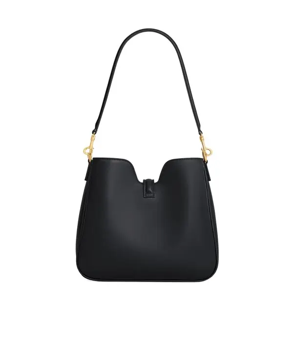 Celine Small Camille 16 Soft Bag In Smooth Calfskin - Black