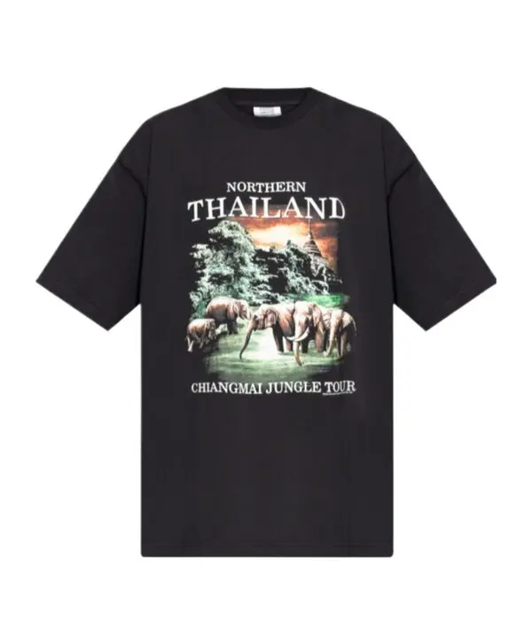 Vetements Graphic Printed Crewneck T-shirt