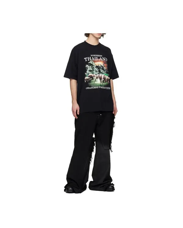 Vetements Graphic Printed Crewneck T-shirt