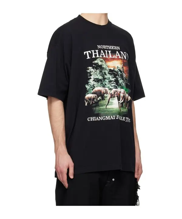 Vetements Graphic Printed Crewneck T-shirt