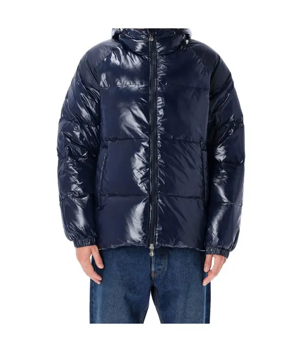 Pyrenex Sten Hooded Down Jacket - Blue