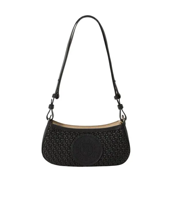 Karl Lagerfeld Circle Woven Shoulder Bag