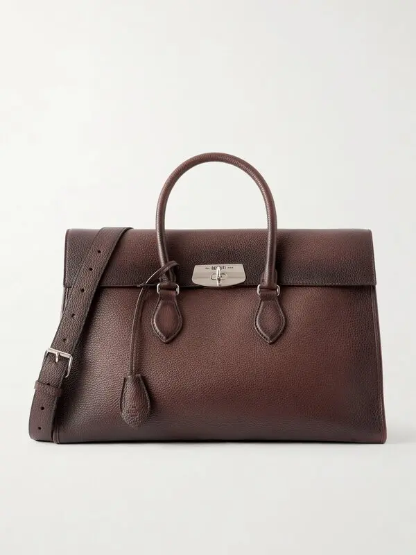 Berluti E'mio Full-grain Leather Briefcase