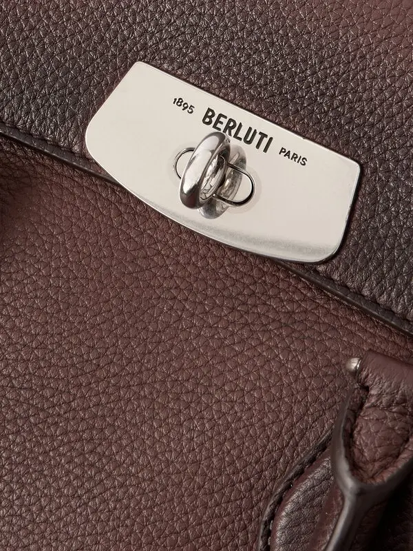 Berluti E'mio Full-grain Leather Briefcase