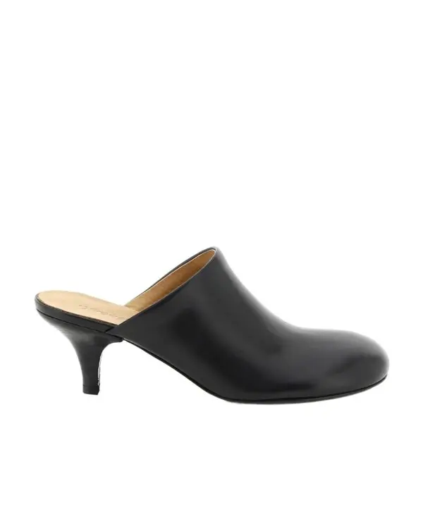 Marsèll Muller Logo High Heel Slip-on Mules