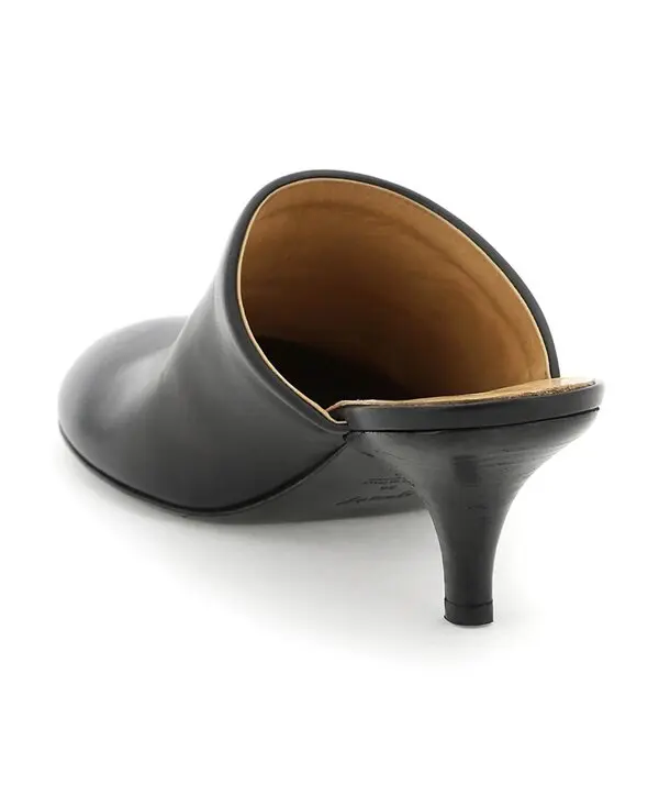 Marsèll Muller Logo High Heel Slip-on Mules