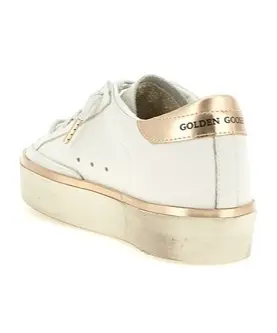 GOLDEN GOOSE Hi Star Lace-up Sneakers - White