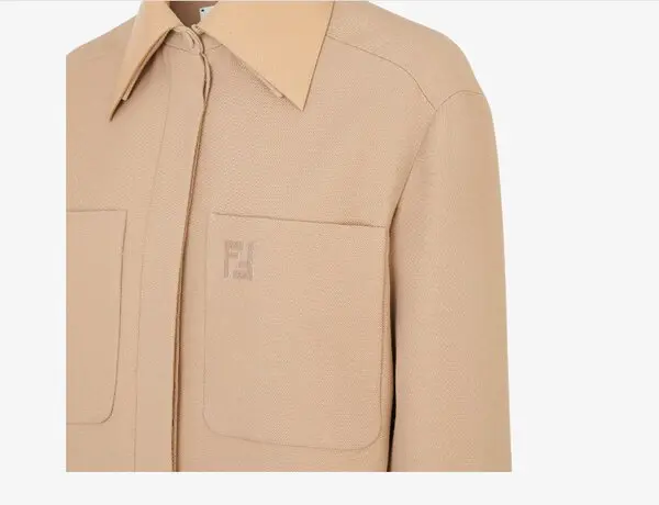 Fendi Collared Belted Coat