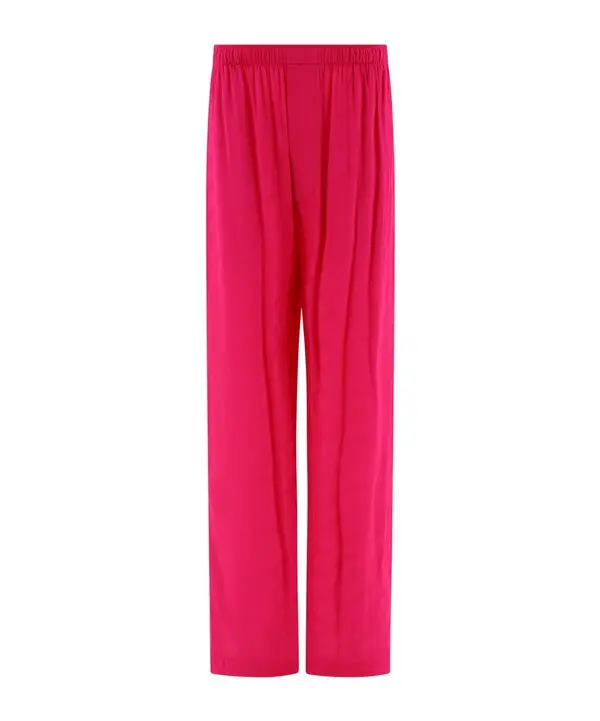 Balenciaga Bb Logo Elastic Waist Trousers
