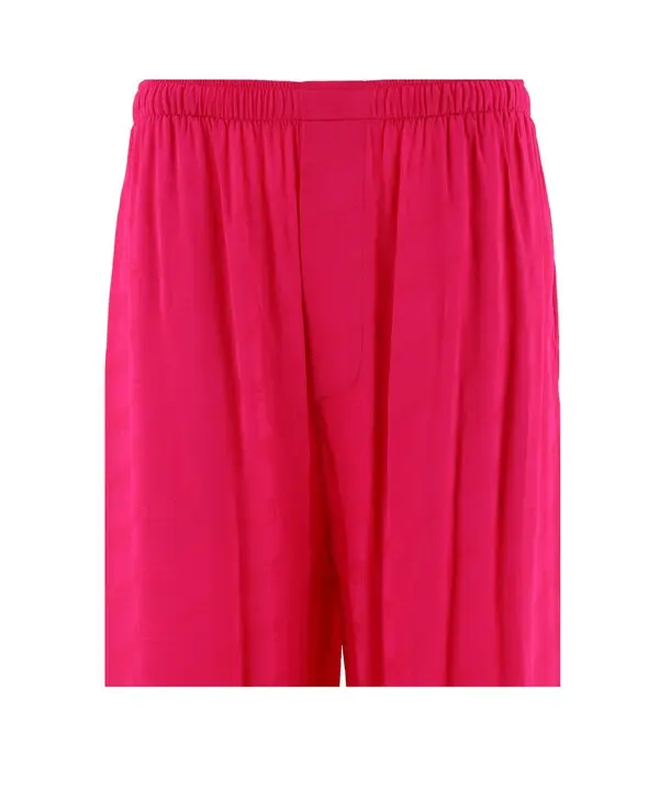 Balenciaga Bb Logo Elastic Waist Trousers