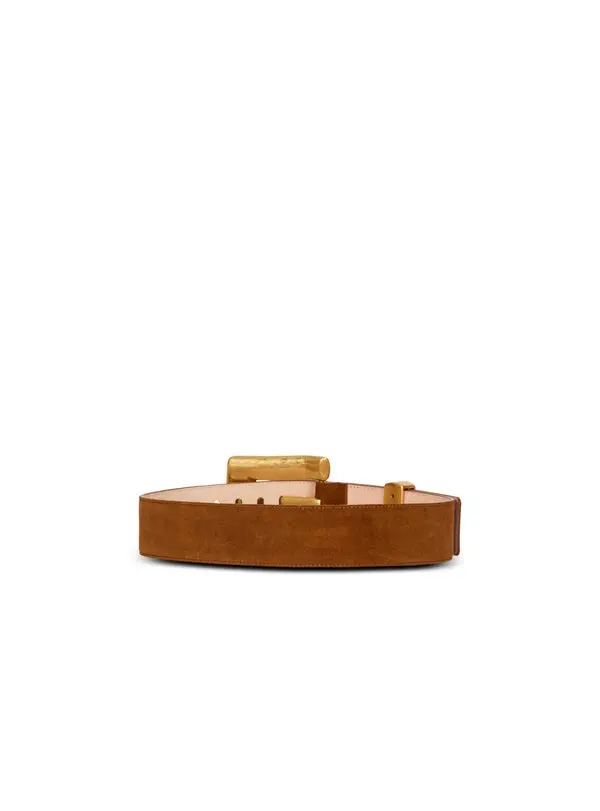 Balmain Anthem Belt - Brown