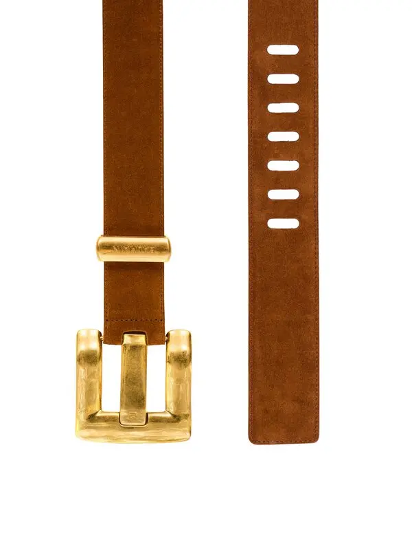 Balmain Anthem Belt - Brown