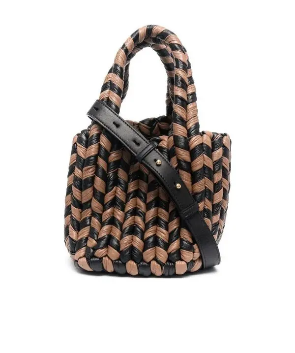 Nanushka The Busket Beach Mini' Woven Handbag