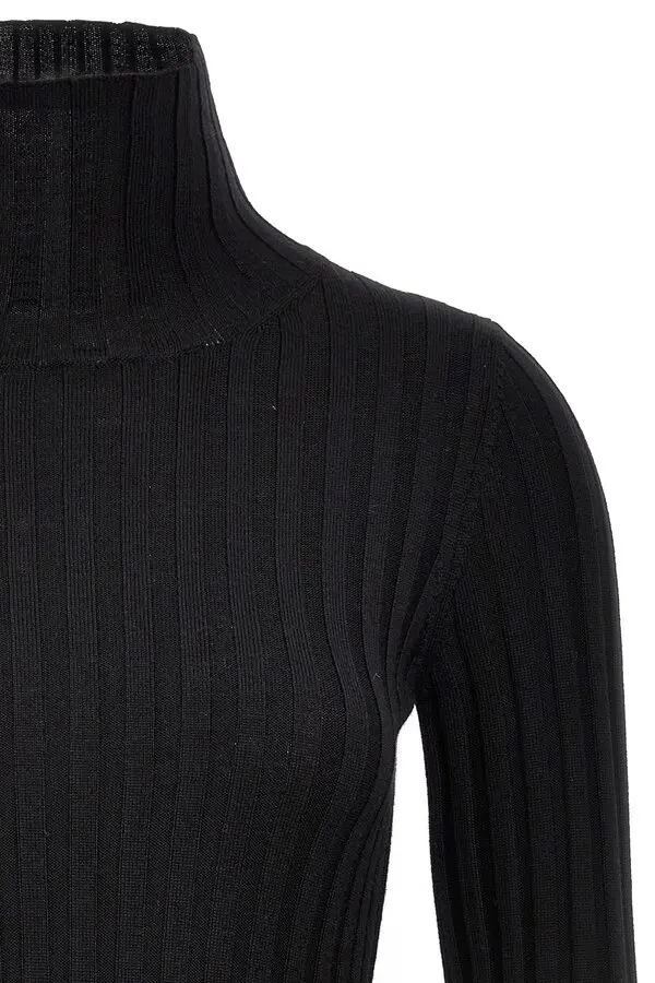 Etro Ribbed High Neck Jumper