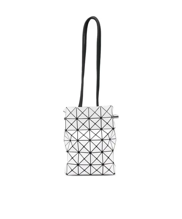 Issey Miyake Prism Drawstring Shoulder Bag - White
