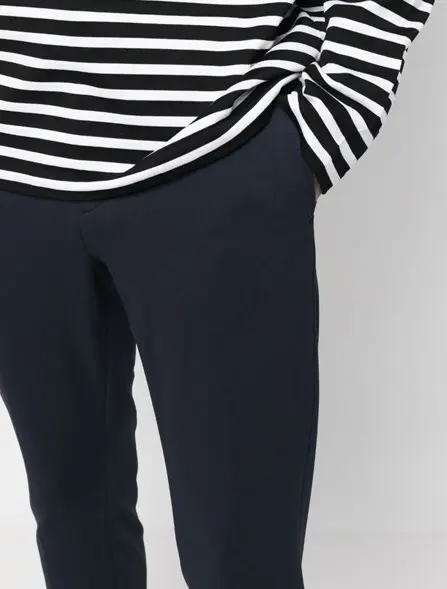 DONDUP Belt-loop Casual Pants - Black