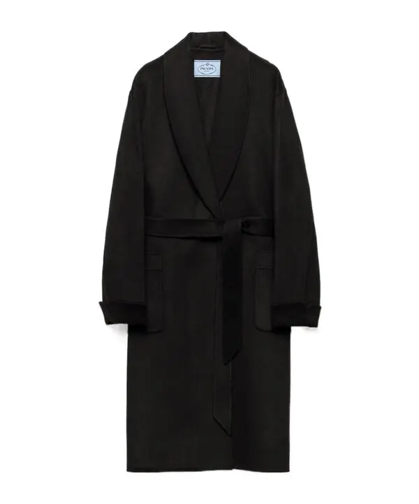 Prada Belted Long Coat