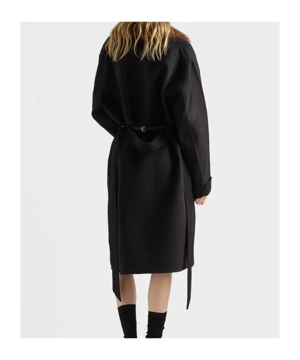 Prada Belted Long Coat