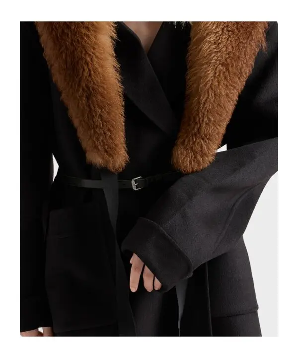 Prada Belted Long Coat