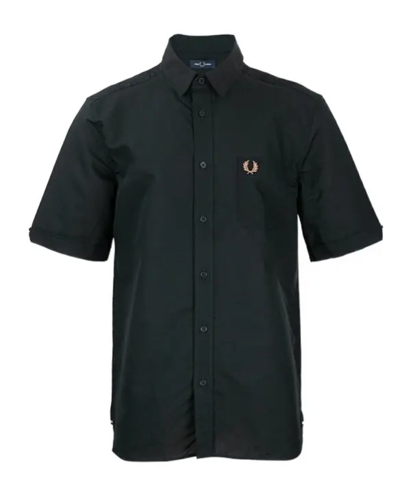 Fred Perry Wheat Ear Pattern Short-sleeved Shirt