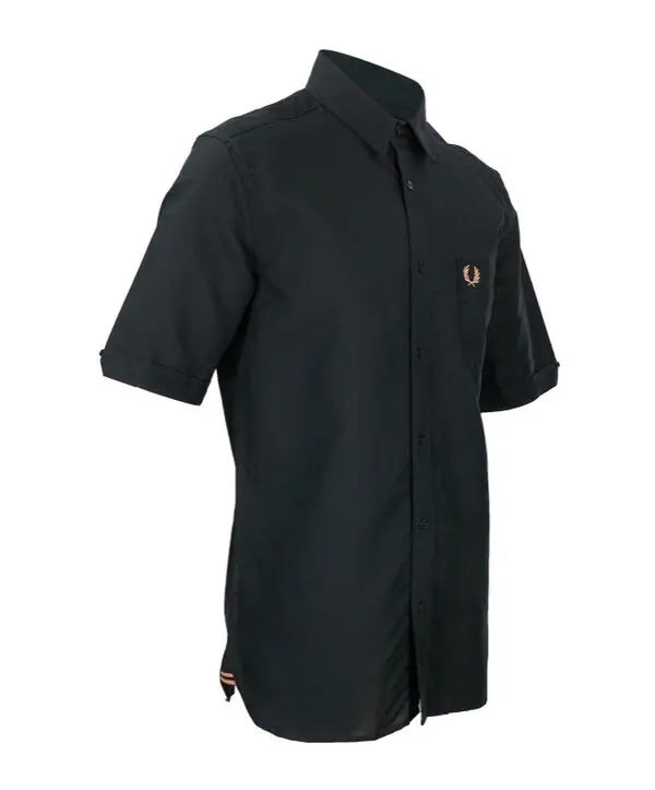 Fred Perry Wheat Ear Pattern Short-sleeved Shirt